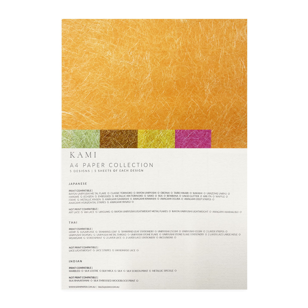 Indian Paper | Artisan Paper | Kami Fitzroy