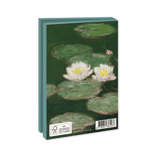 All Occasion Card | Wallet Card Set | Small | Water Lilies Claude Mone