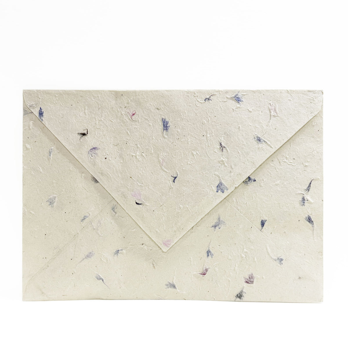 Envelope | Single | Nepalese Handmade Envelope | Lokta Pressed Petals