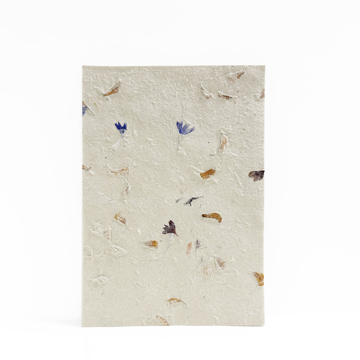 Handmade Letter Writing Set | Nepalese Lokta Pressed Petals | Marigold