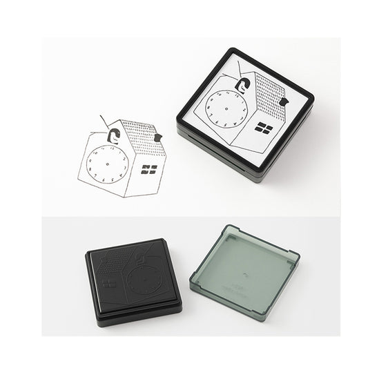 Stamp | Self Inking Stamp | Clock | Midori