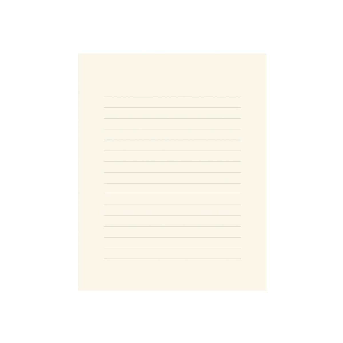 Letter Writing Pad | Horizontal | MD Paper | Midori | 2 COLOUR OPTIONS
