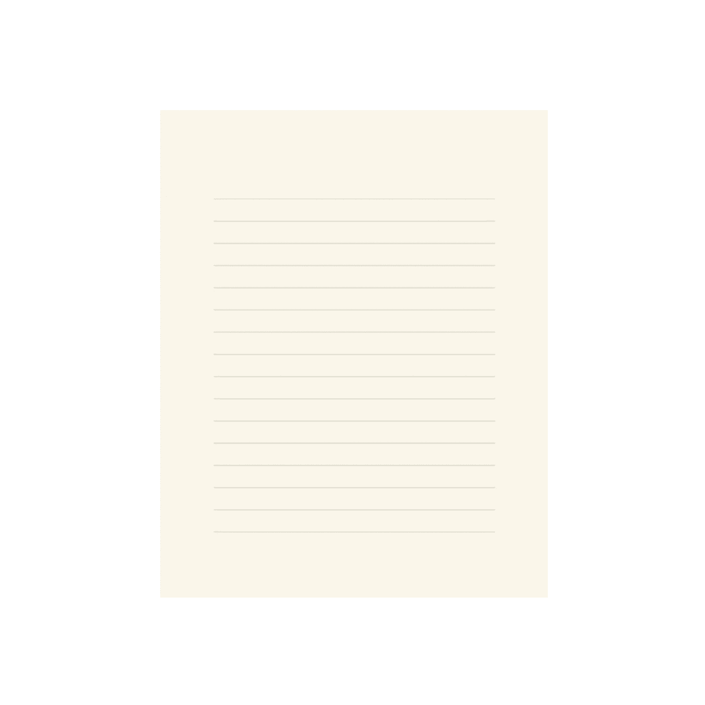 Letter Writing Pad | Horizontal | MD Paper | Midori | 2 COLOUR OPTIONS